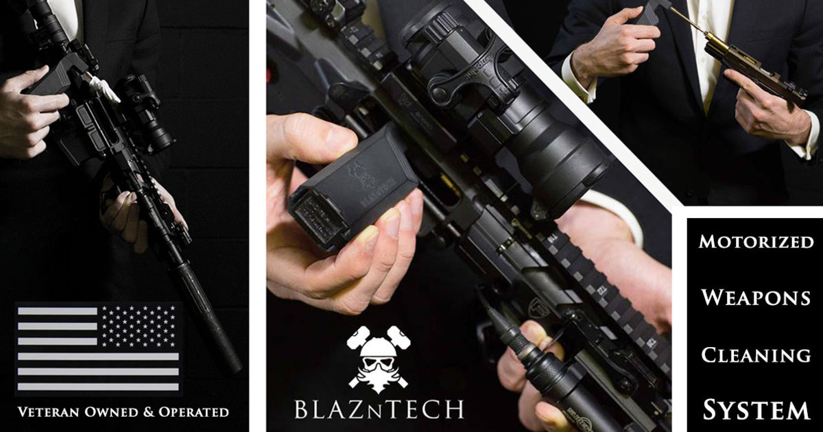 Worlds 1st Motorized Weapons Cleaning System | Indiegogo