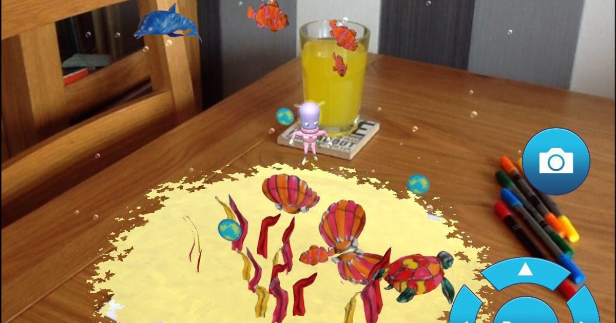 4D educational colouring books featuring AR & VR | Indiegogo