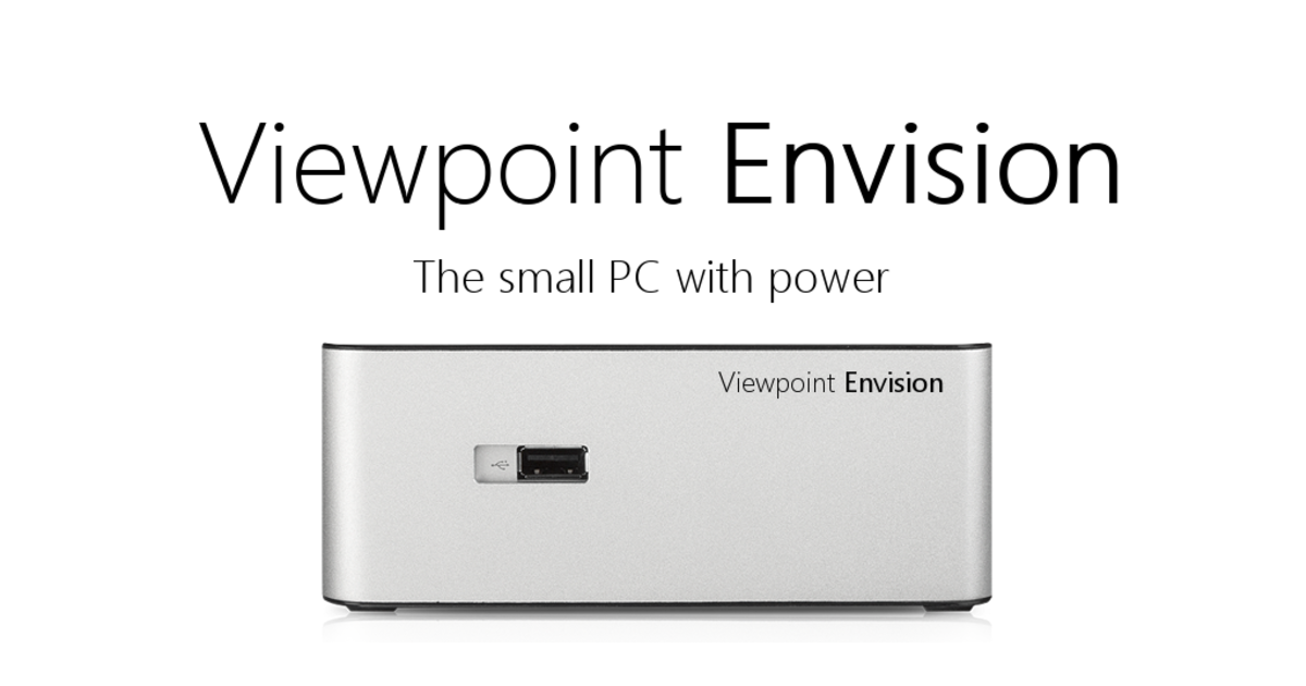 Viewpoint Envision - The small PC for everyone | Indiegogo