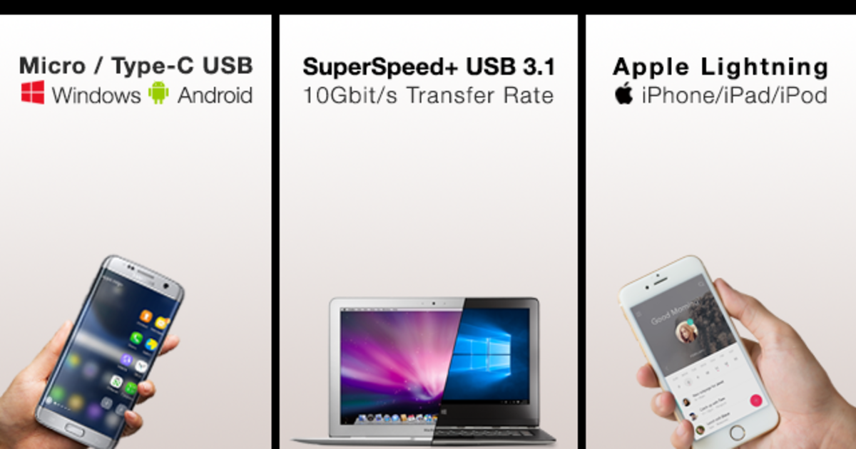 World's First Universal Flash Drive. | Indiegogo