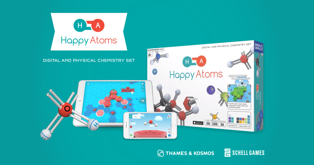 Happy Atoms: Magnetic Molecular Modeling Set & App | Indiegogo