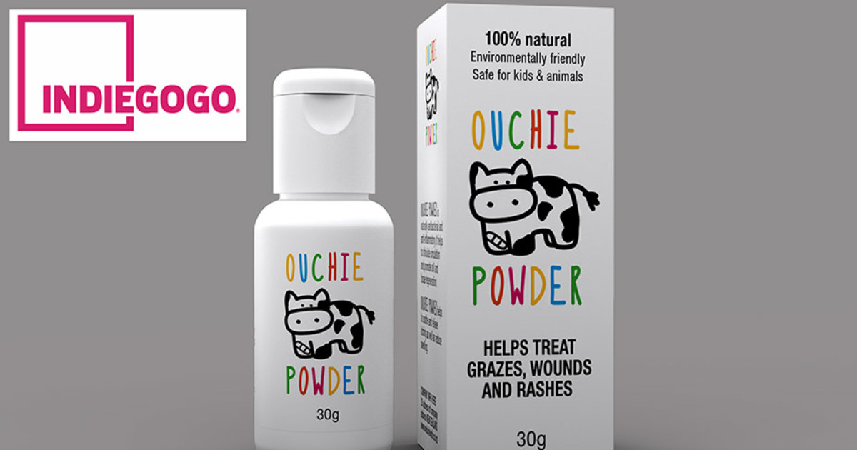Ouchie Powder - A breakthrough in wound healing | Indiegogo