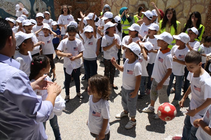 Integration summer camp at Al-Amari refugee camp | Indiegogo