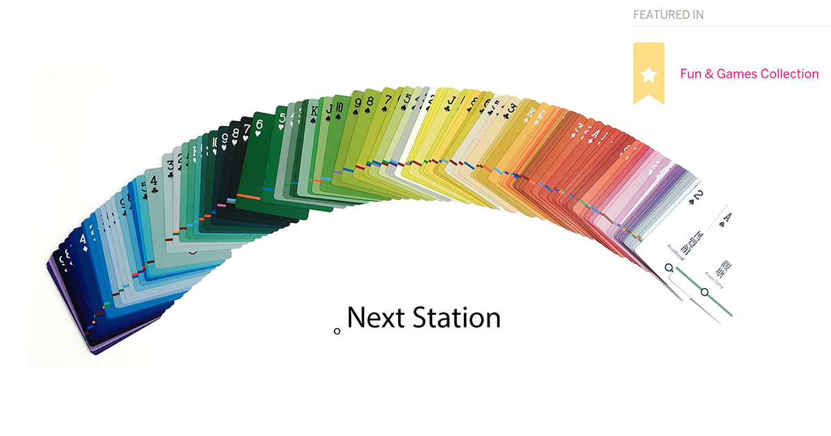 Next Station: Hong Kong MTR-themed Playing Cards | Indiegogo