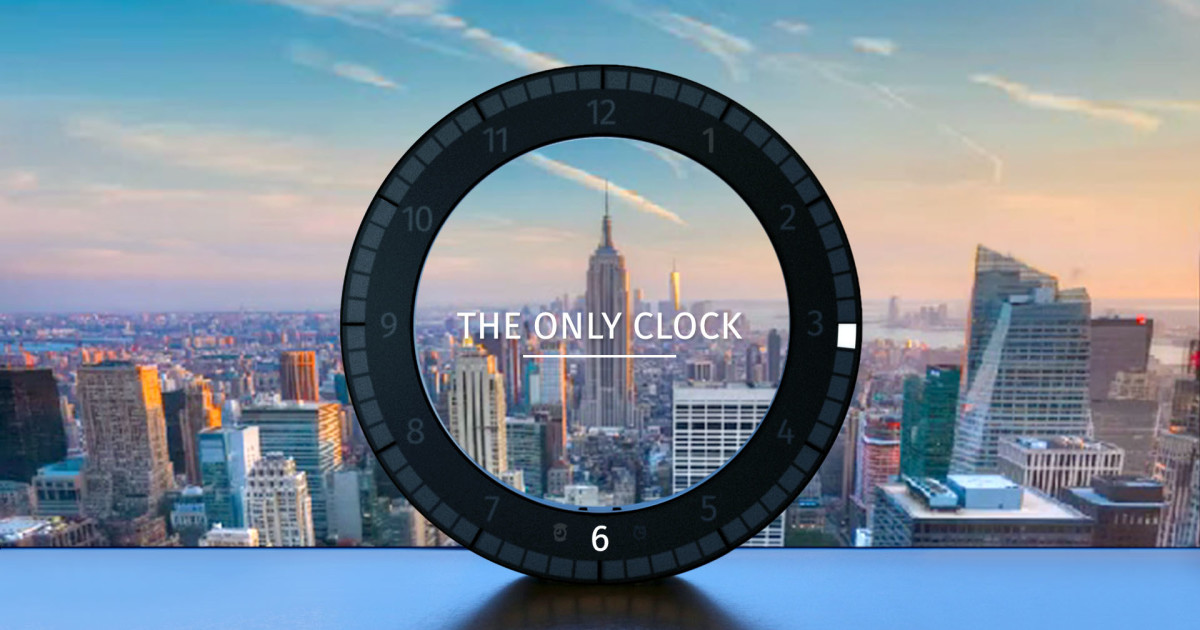 THE ONLY CLOCK FOR EVERYONE | Indiegogo