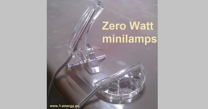 Zero Watt Minilamps - light up home, no elec. bill | Indiegogo