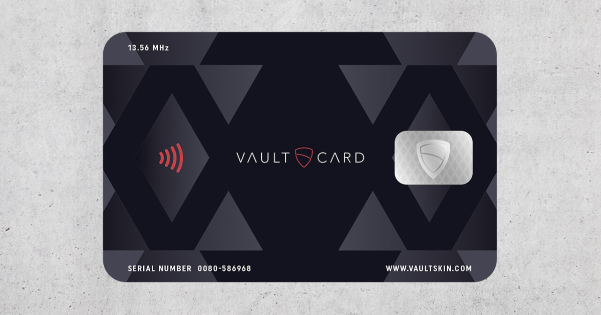 VAULTCARD - Ultimate Protection from RFID Fraud | Indiegogo