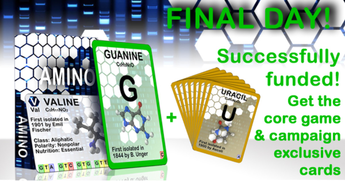 Amino: A Card Game of DNA Sequencing | Indiegogo
