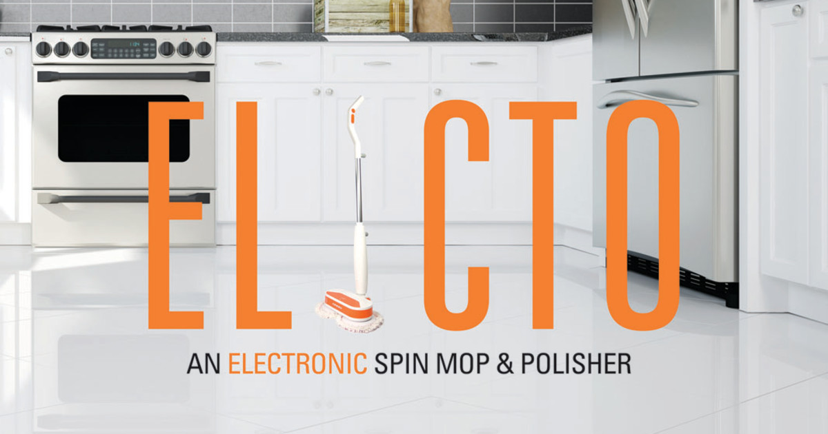The Elicto : Electronic Spin Mop and Polisher | Indiegogo