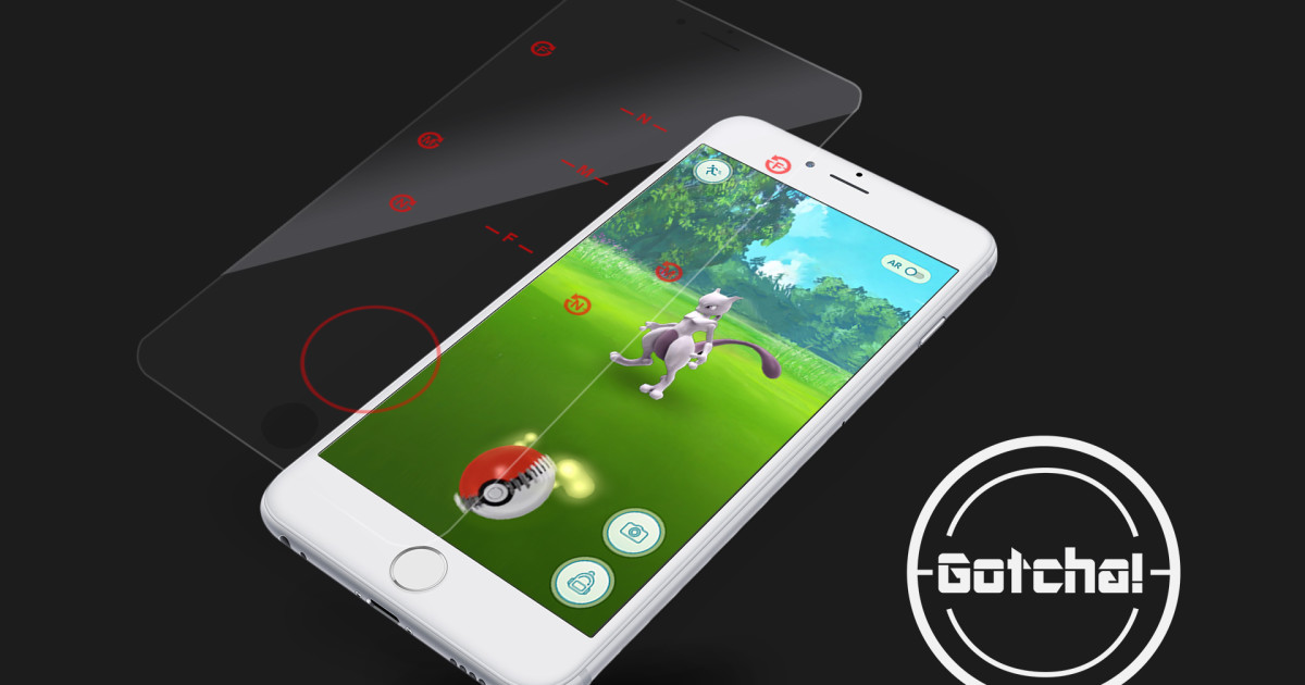 Gotcha! Aiming Screen Protector For Pokémon Go | Indiegogo