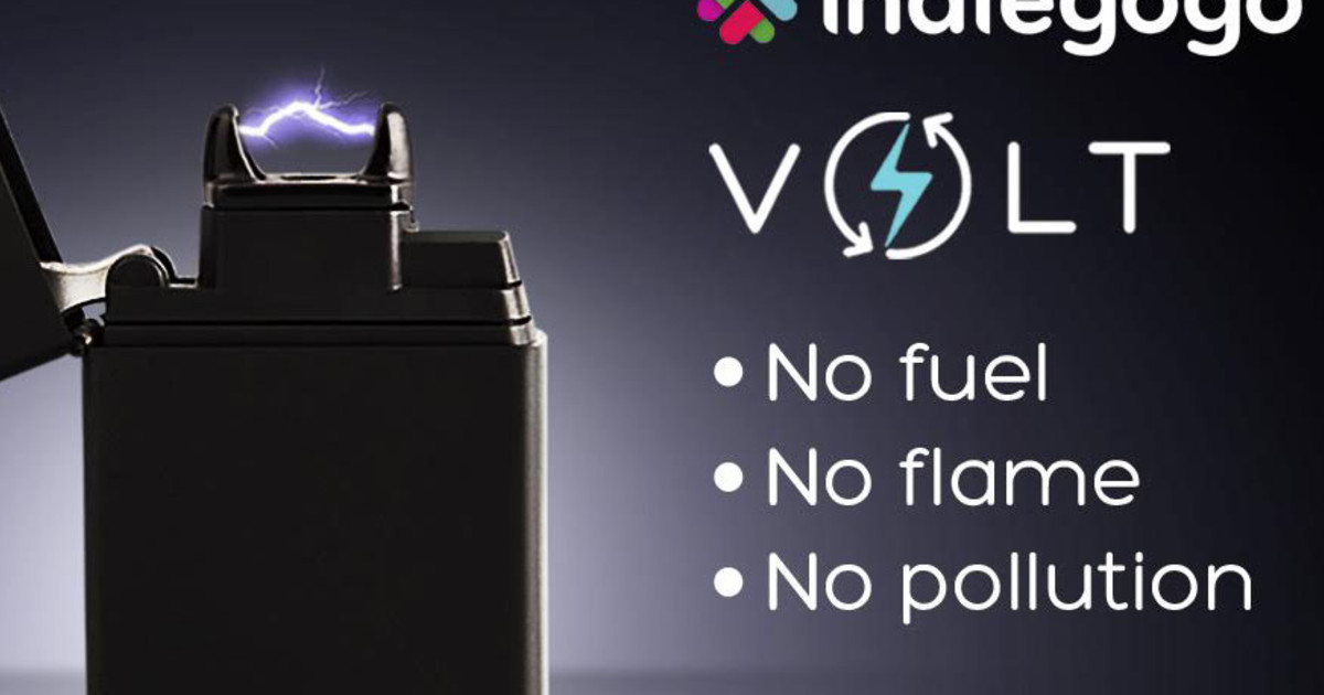 VOLT : Worlds FIRST most ECO-Friendly ion LIGHTER | Indiegogo