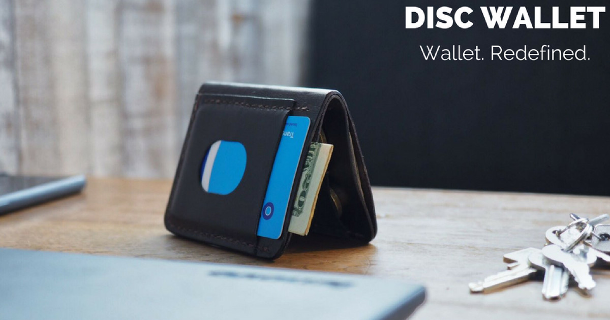 Disc Wallet - World's Smartest Quick Access Wallet | Indiegogo