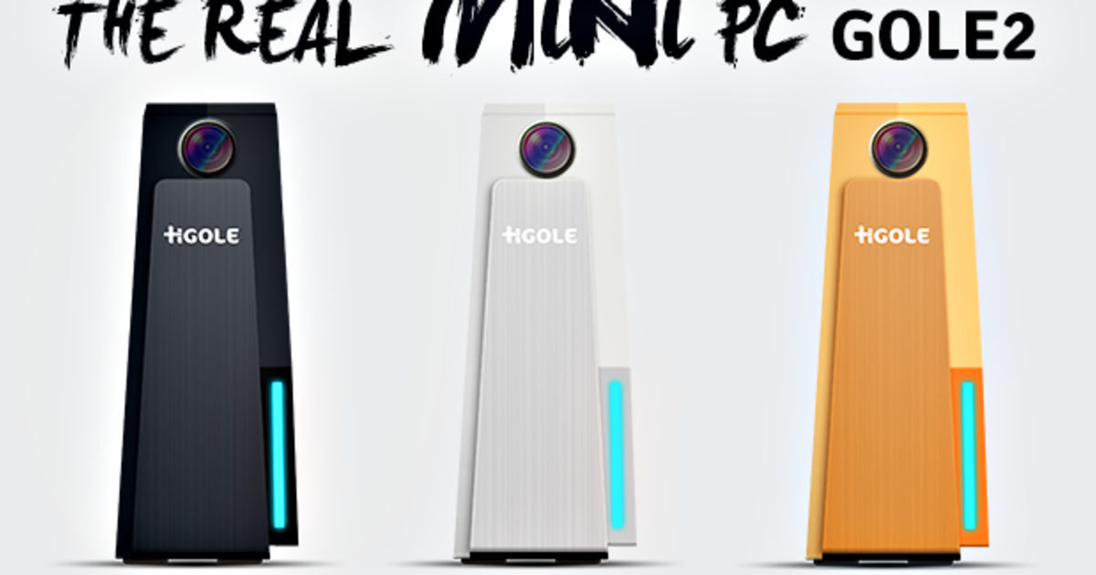 GOLE2, The real Mini PC with FHD wide-angle camera | Indiegogo