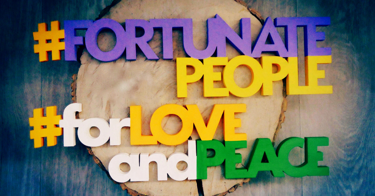 Fortunate People: 50.000 Chants for Love & Peace! | Indiegogo