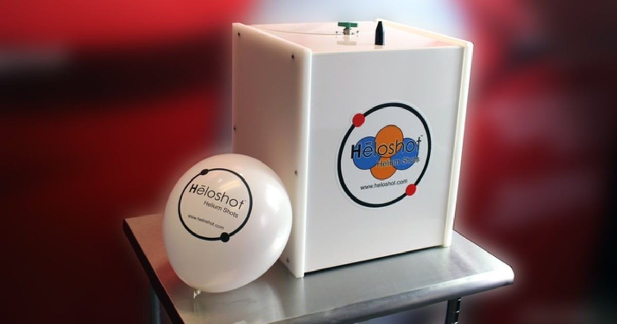 Heloshot - Helium Infused Alcohol Shot Machine | Indiegogo