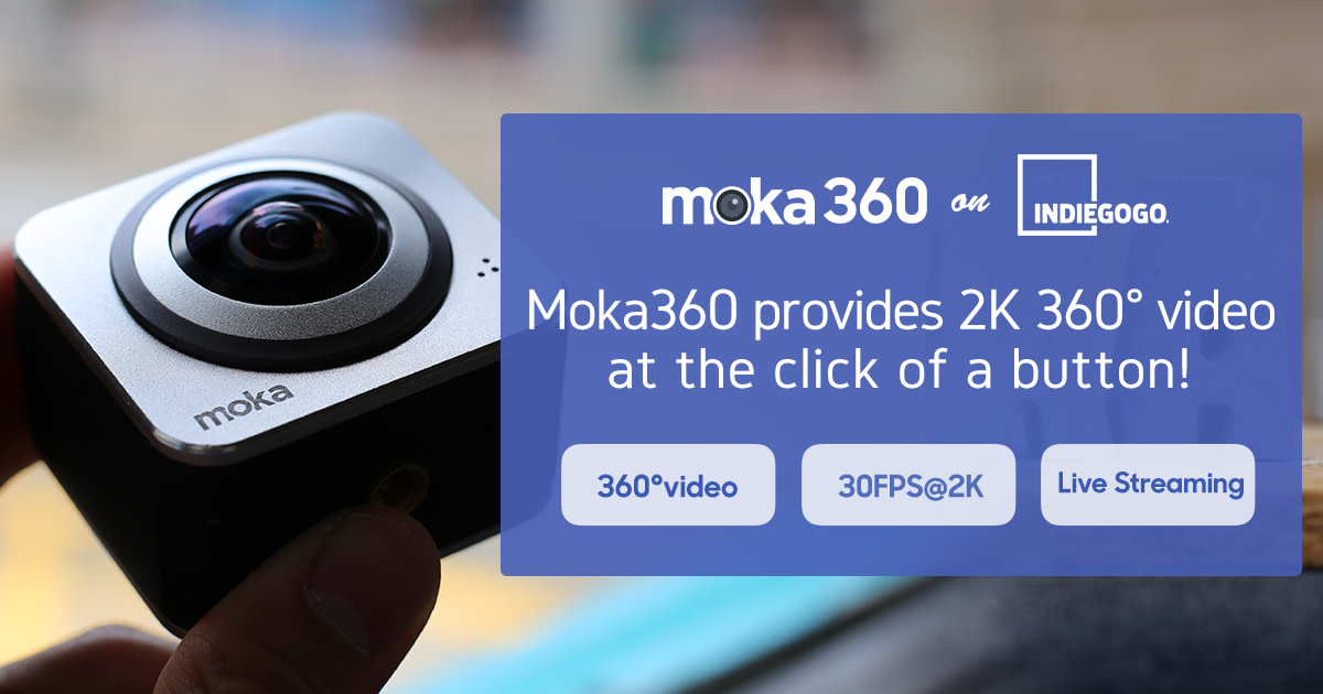 The World's Smallest 360 Camera - Moka360 | Indiegogo