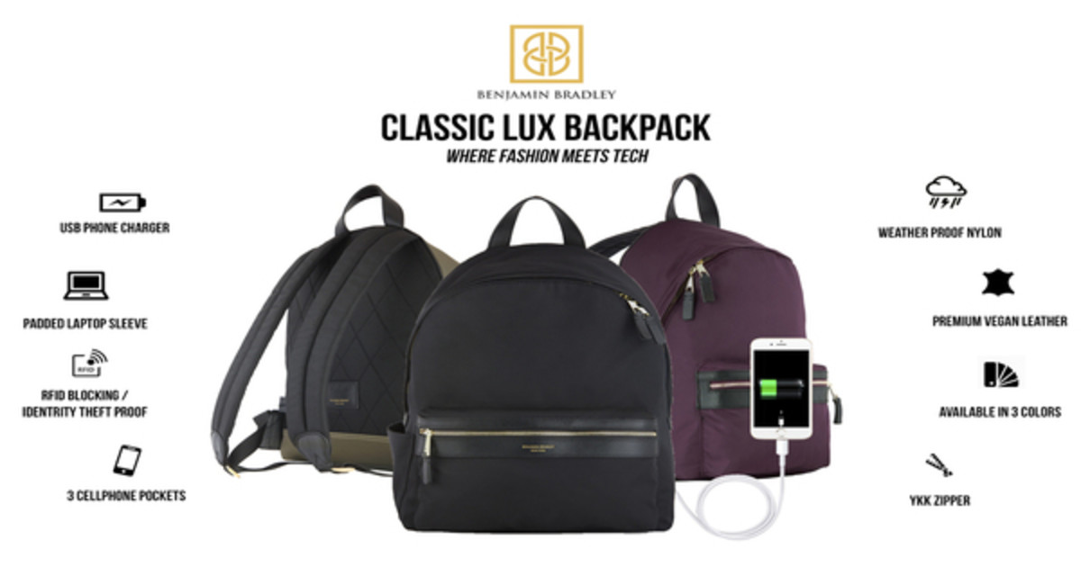 The World's Most Stylish Smart Backpack! | Indiegogo