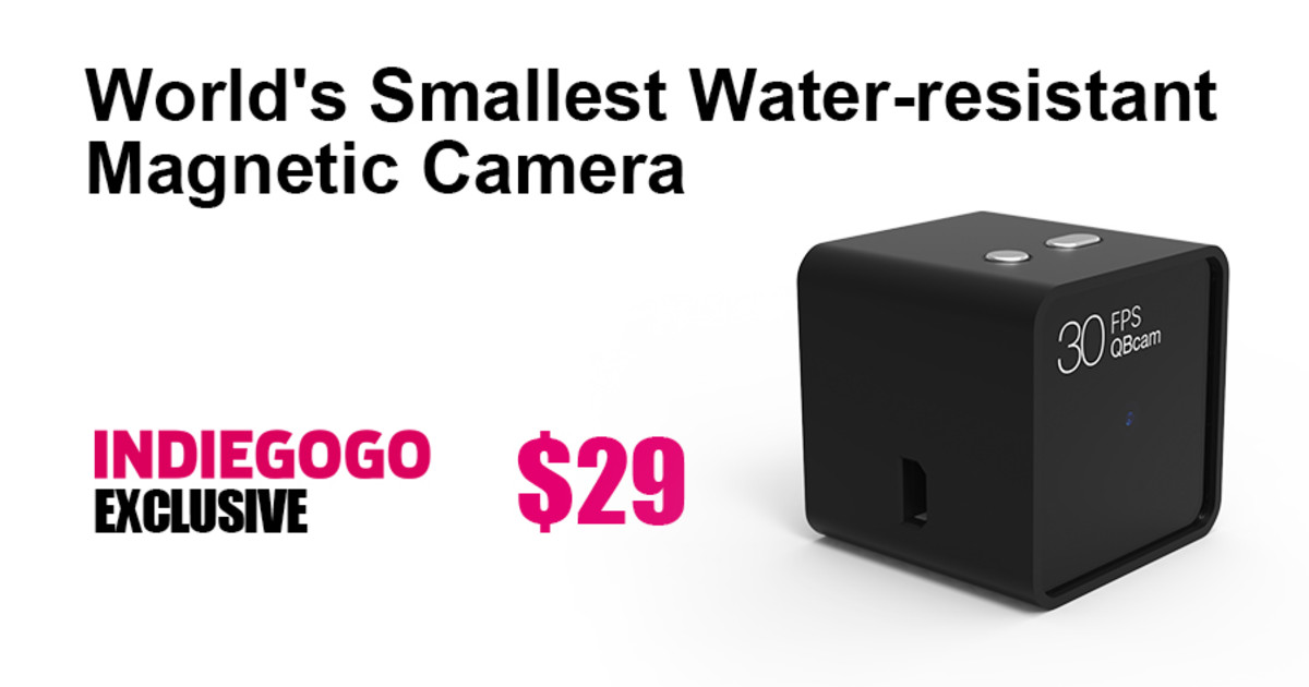 World's Smallest Water-resistant Magnetic Camera | Indiegogo