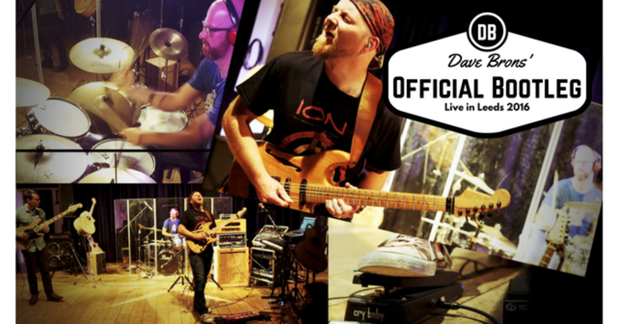 Dave Brons Official Bootleg Preorder | Indiegogo