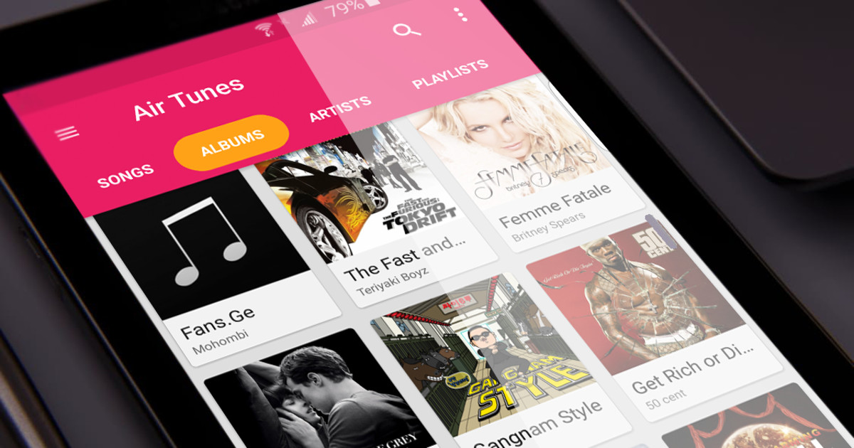 Air Tunes: Hi-Fi Music Player for Android | Indiegogo