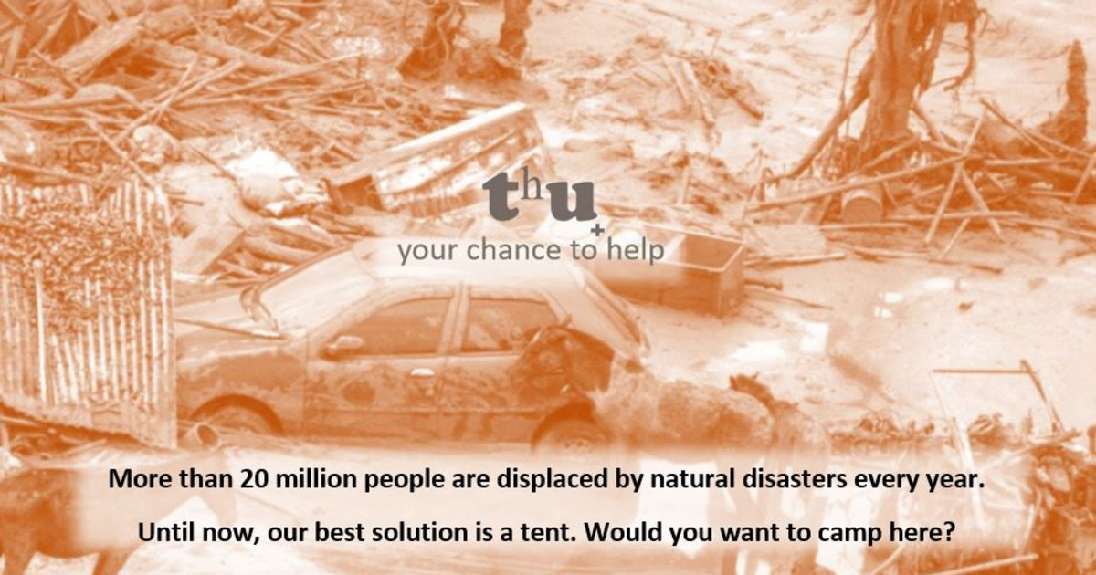 THU - Instant Disaster Shelter | Indiegogo