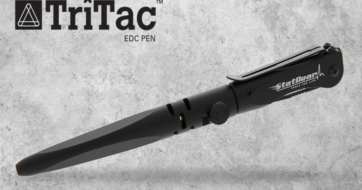 TriTac EDC Pen - Pen, Punch, Knife | Indiegogo