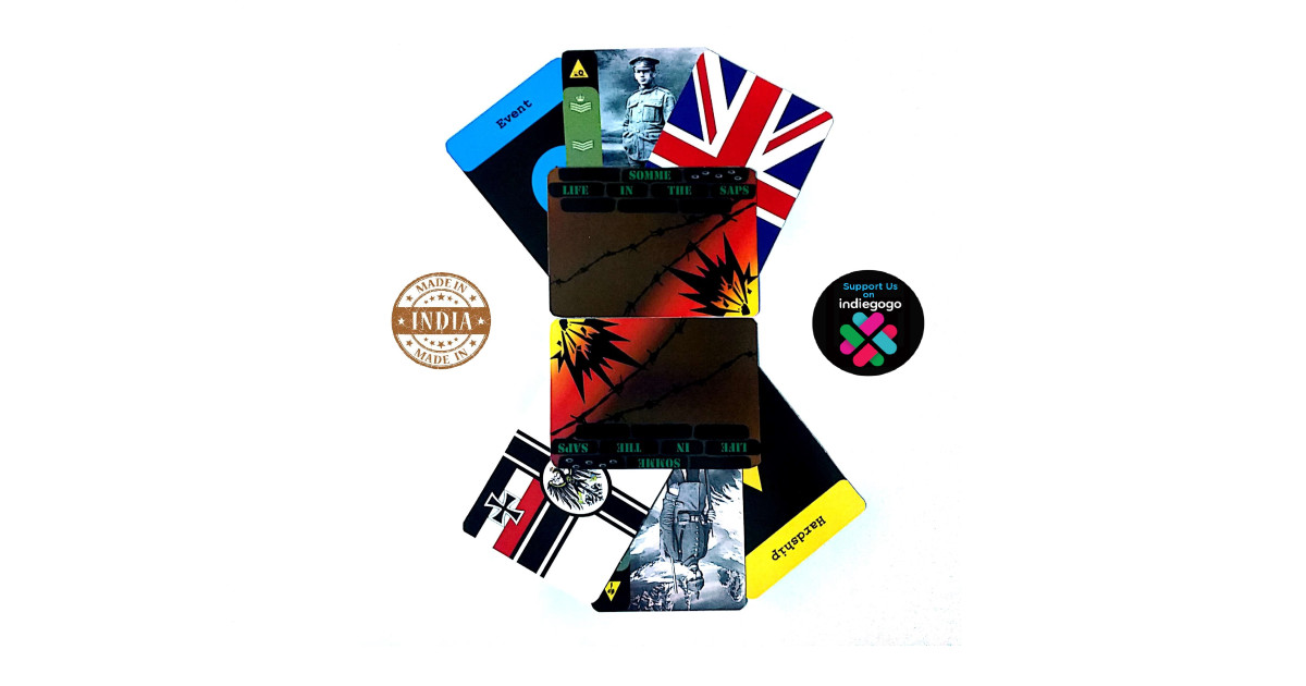 Somme: Life in the Saps - Card Game | Indiegogo