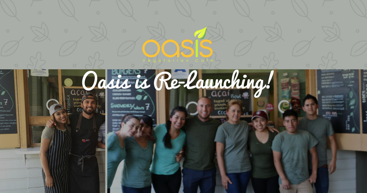 Oasis Re-Launch | Indiegogo