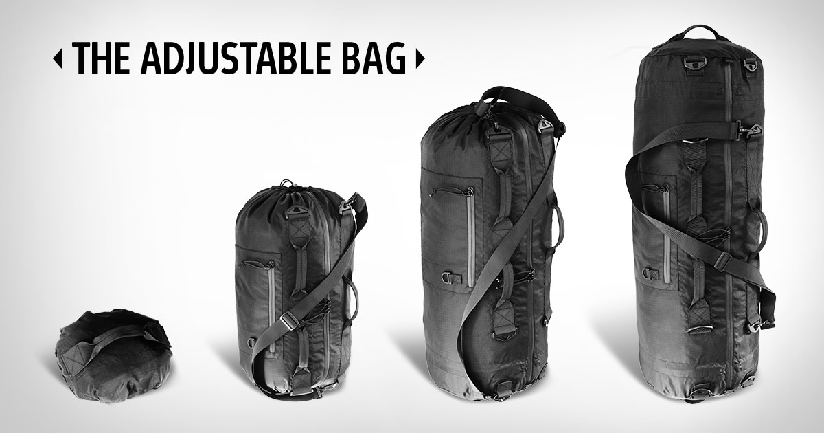 The Adjustable Bag | Indiegogo