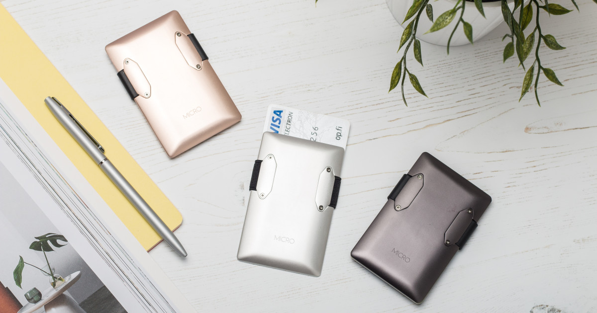 MICRO - The MOST beautiful minimalist wallet EVER! | Indiegogo