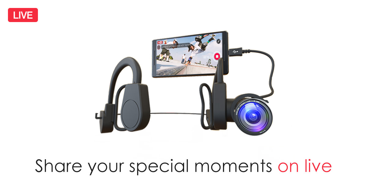 Live Streaming Wearable Camera | Indiegogo