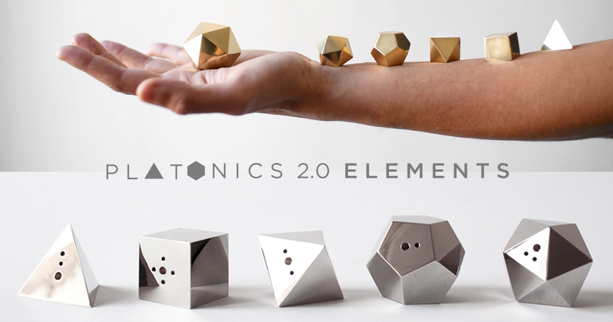 Elements - 5 solids, 5 elements. The perfect totem | Indiegogo
