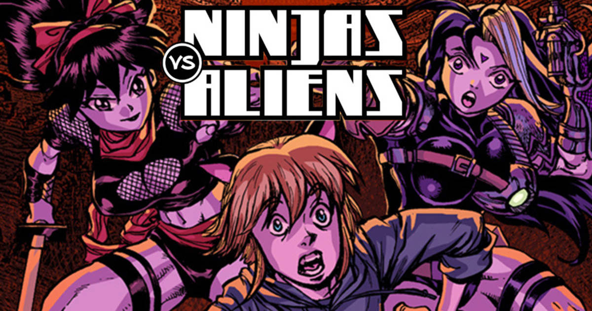 Ninja High School : Ninjas VS Aliens TPB | Indiegogo