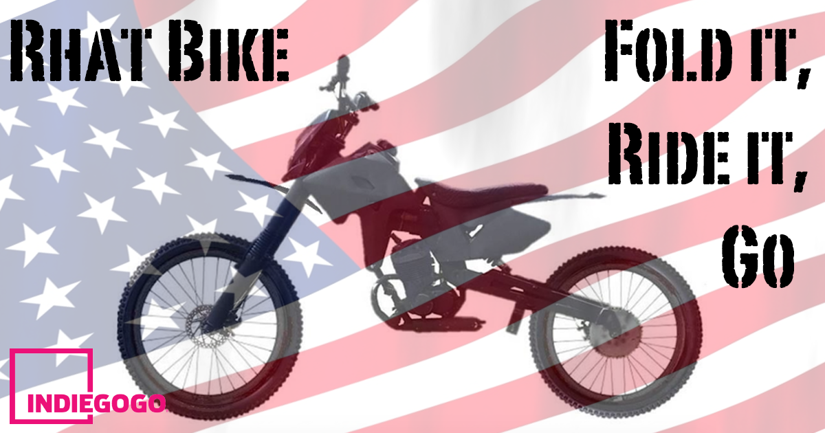 Rhat Bike - The Lightweight, Folding, Motorcycle | Indiegogo