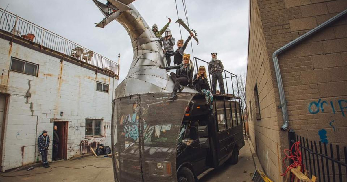 The Heavy Meta dragon art car fundraiser | Indiegogo