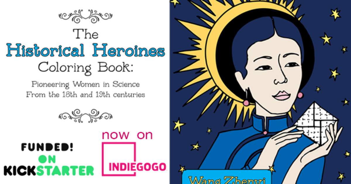 Historical Heroines Coloring Book:Women in Science | Indiegogo