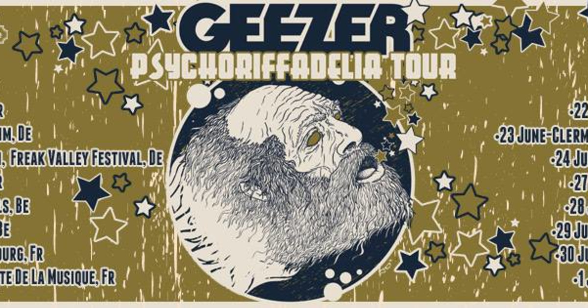 Geezer: European Tour & New Album | Indiegogo