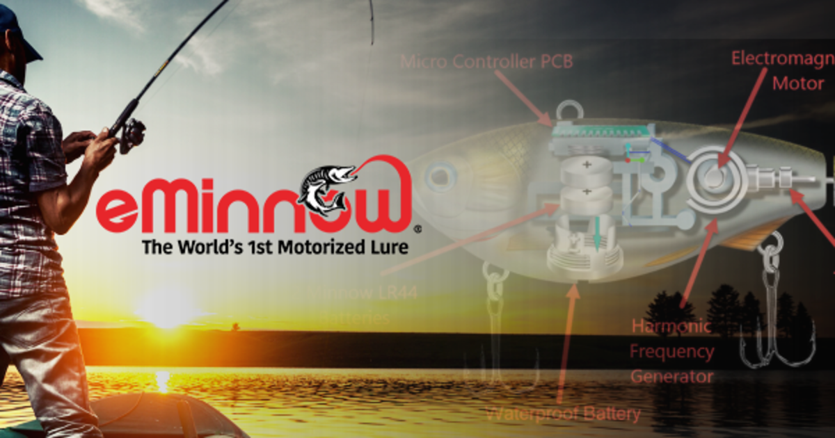 The Worlds 1st Fully Motorized Fishing Lure | Indiegogo