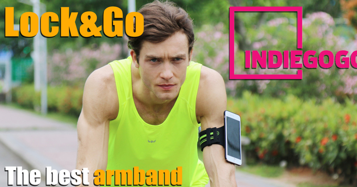 Lock&Go:The Best Sports Armband You May Ever Have | Indiegogo