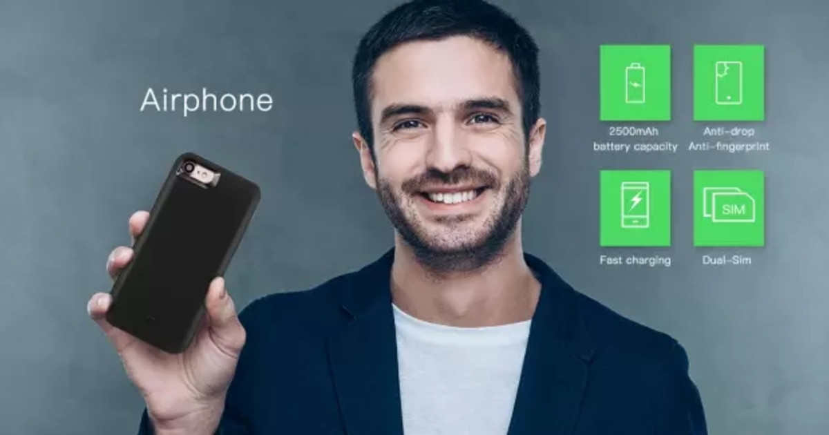 Airphone: A Case Turn iPhone into DUAL SIM Device | Indiegogo