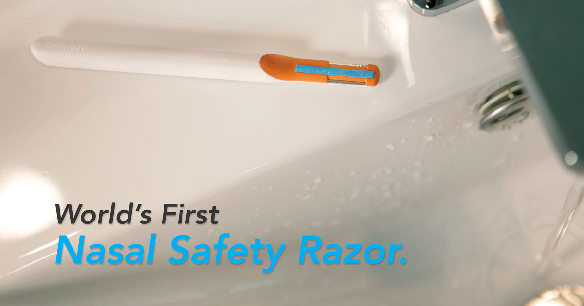 World's 1st Unisex Nasal Safety Razor - cleanOZe. | Indiegogo