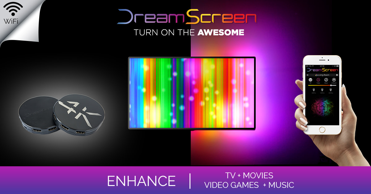 DreamScreen HD & 4K - Smart TV Backlighting | Indiegogo