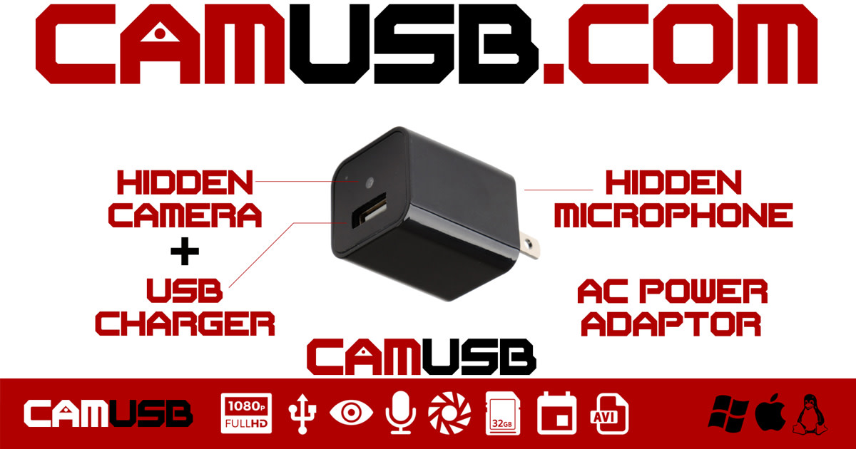 CAM USB Hidden Surveillance Camera in USB Charger | Indiegogo