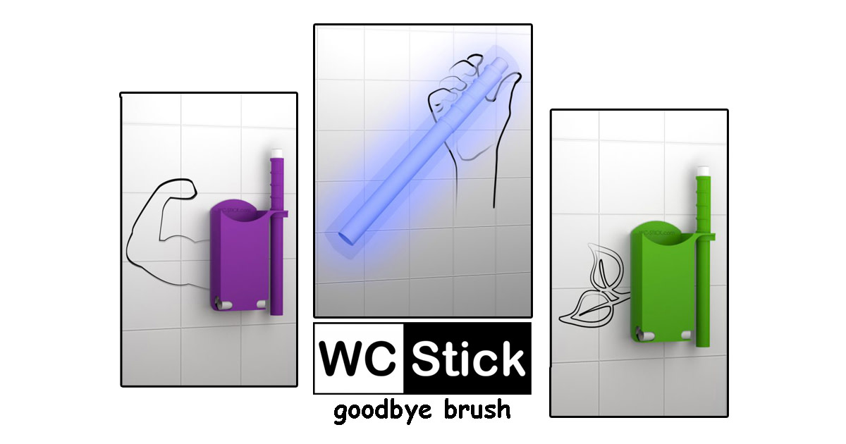 WC-Stick - goodbye brush | Indiegogo