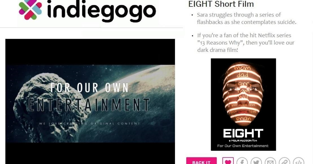 EIGHT Short Film | Indiegogo