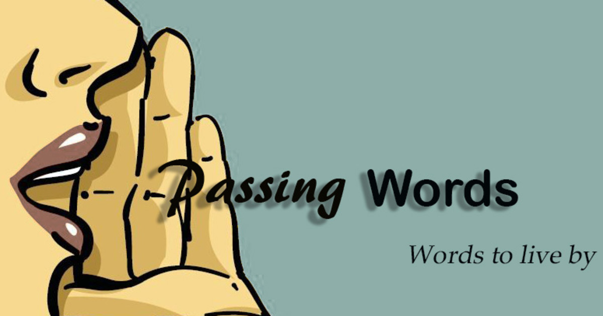Passing Words Indiegogo