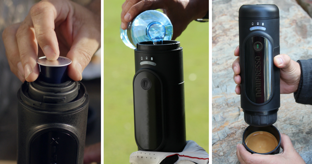 NowPresso- First Automated Travel ESPRESSO MACHINE | Indiegogo