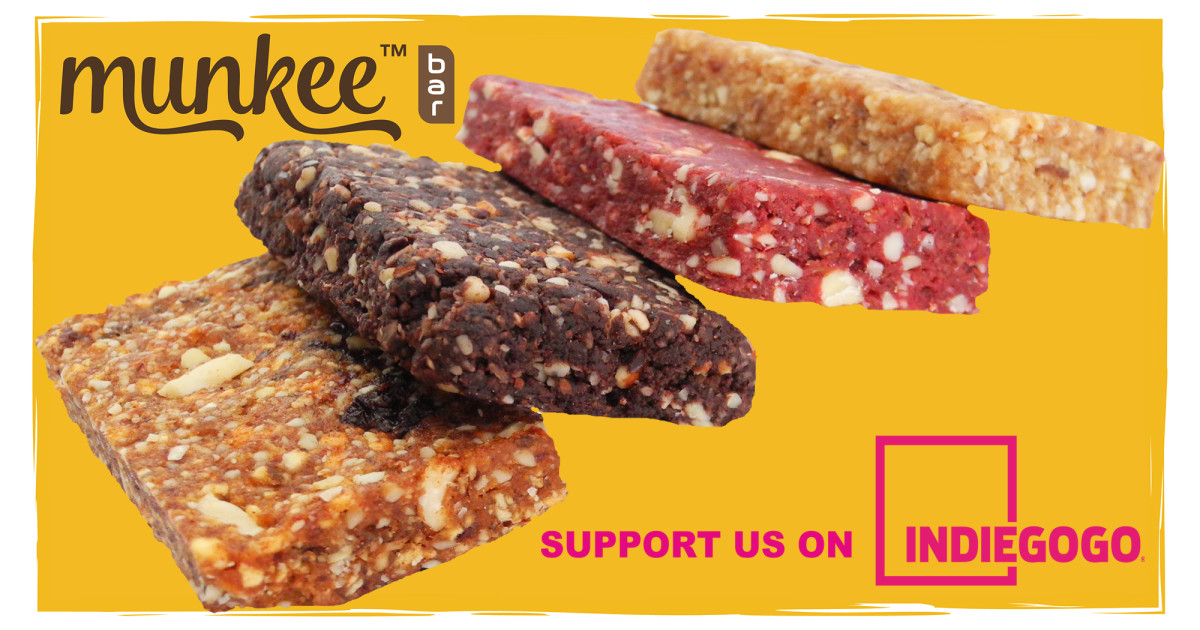 Munkee Bar: Honest Raw Energy | Indiegogo