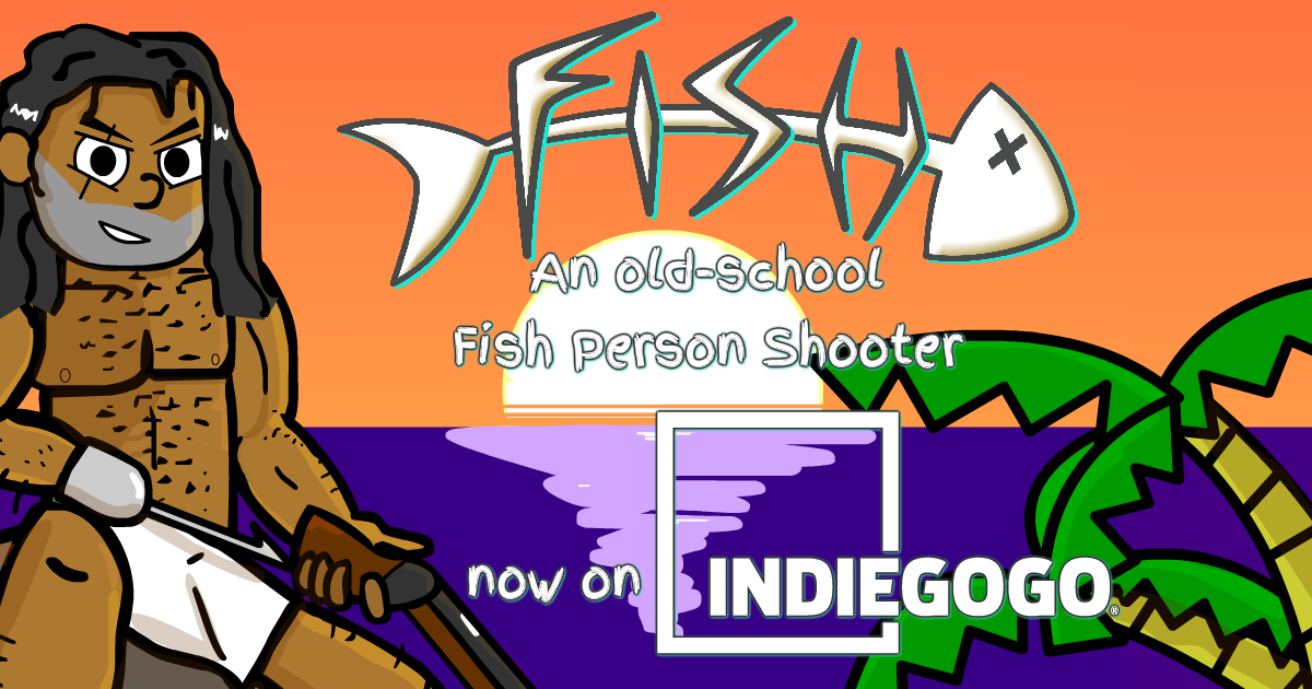 FISH - An Old-school Fish Person Shooter | Indiegogo