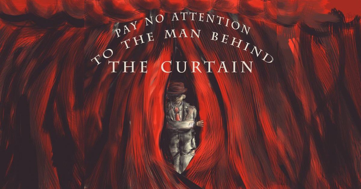 Picture Of The Wizard Oz Behind Curtain | www.stkittsvilla.com